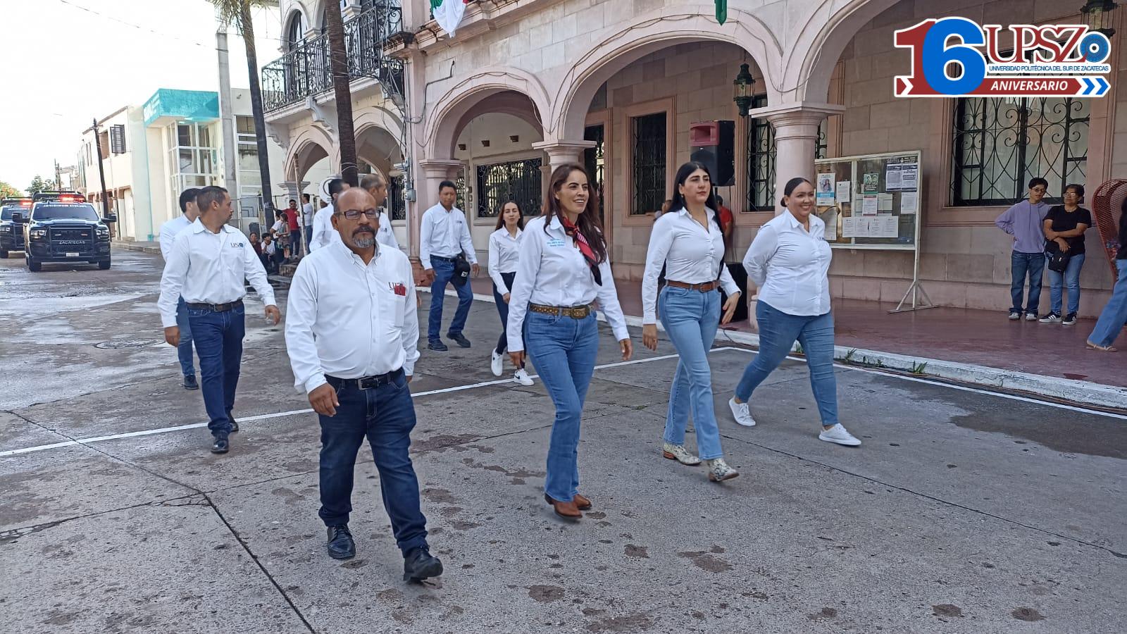 UPSZ presente en el desfile conmemorativo del 16 de septiembre en ...